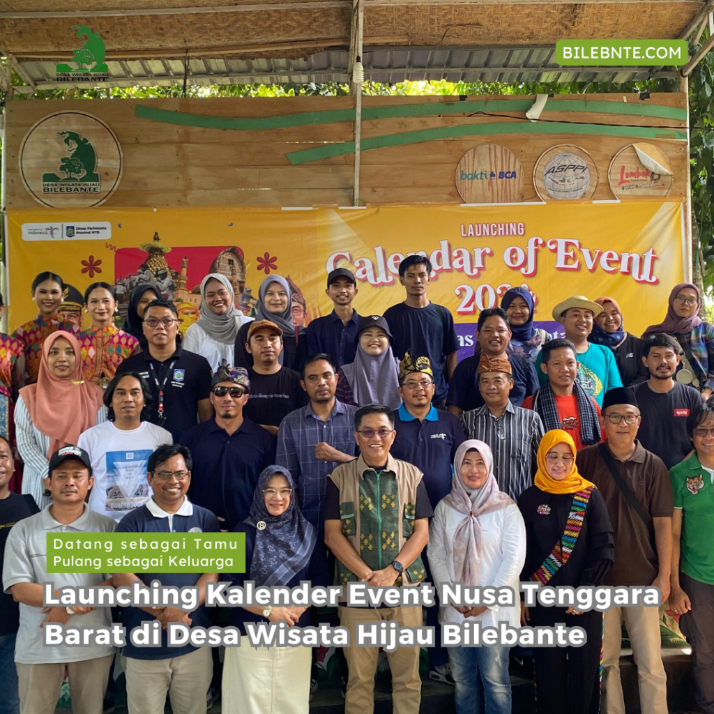 Launching Kalender Event 2024 Nusa Tenggara Barat di Desa Wisata Hijau ...